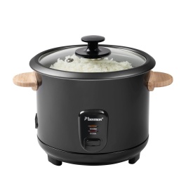 ARC100BW Rice cooker with bamboo handles